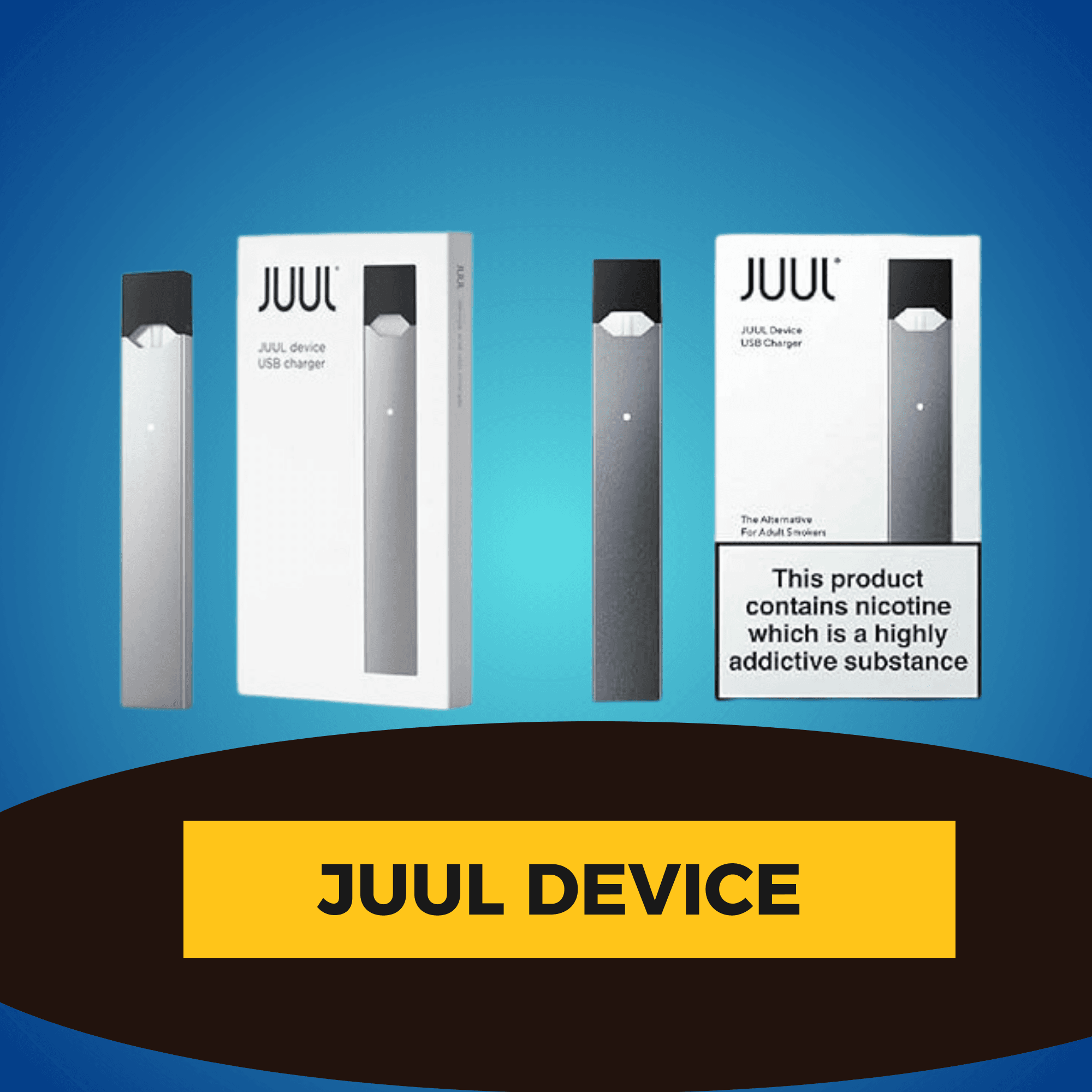 Buy JUUL Devices (Slate & Silver) Online in Dubai | Delivery